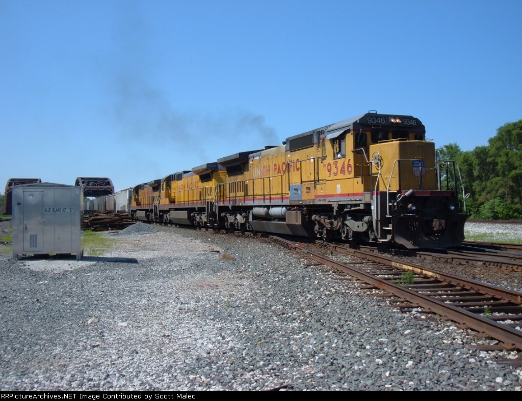 UP 9346, 9317 & 9348